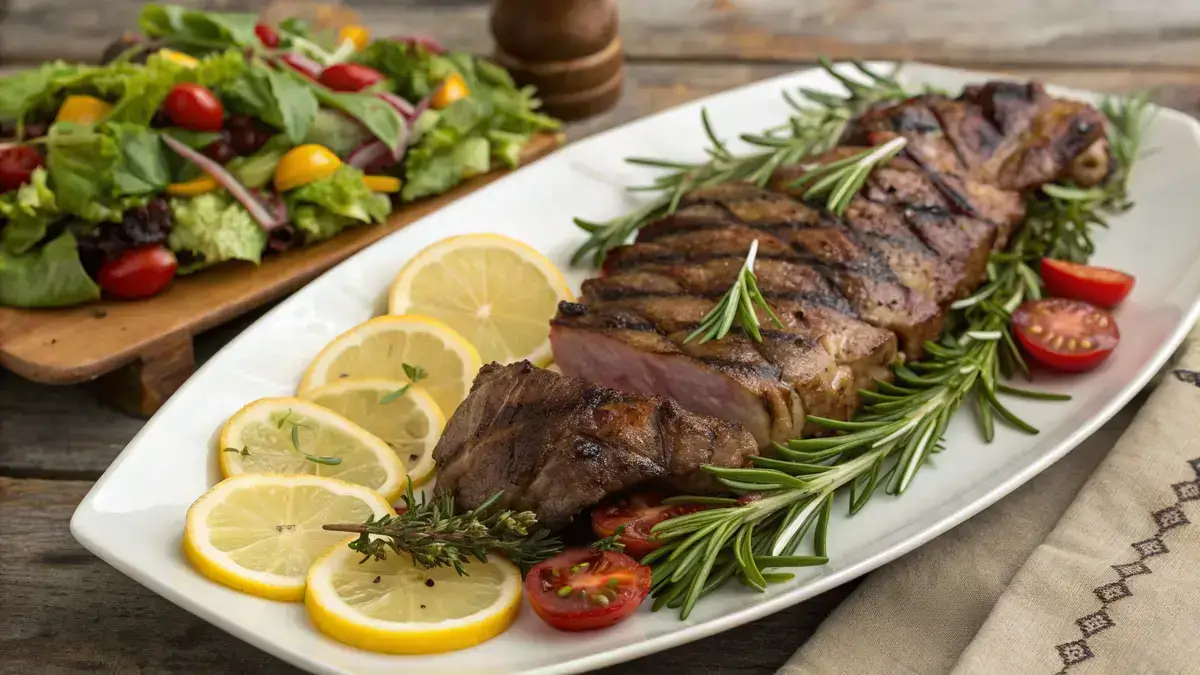 Herb-Roasted Butterflied Lamb Leg Recipe | Juicy & Easy BBQ Delight