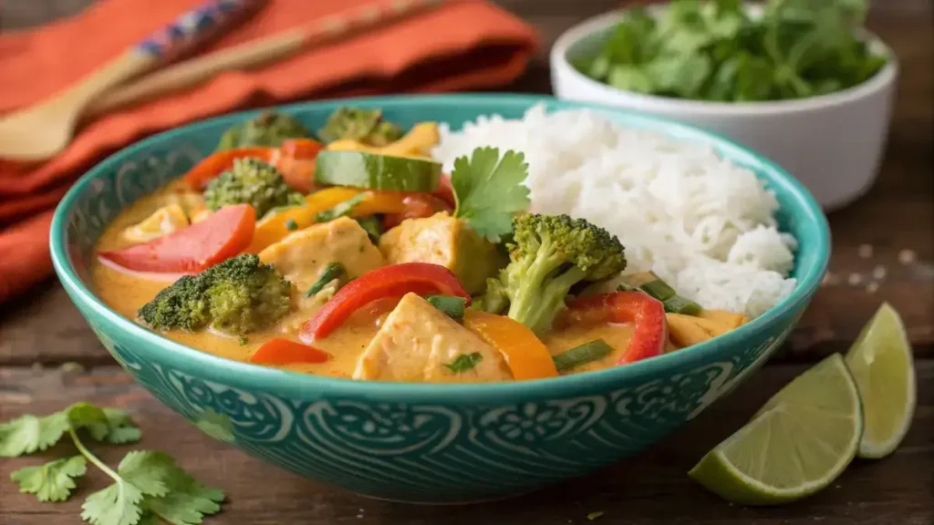 Authentic Thai Coconut Curry Recipe – Creamy, Spicy & Easy to Make