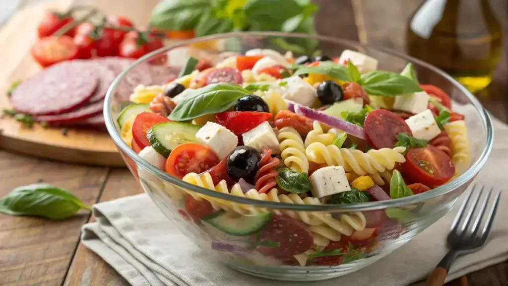 Easy Italian Pasta Salad Recipe – Quick, Flavorful Summer Side Dish