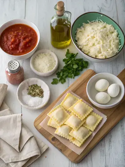 Easy Cheesy Ravioli Recipe | Creamy Homemade Italian Pasta