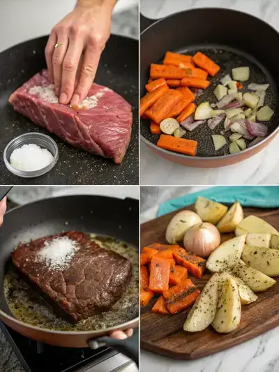 Tender Slow-Cooked Beef Chuck Steak Recipe – Juicy & Flavorful Dinner