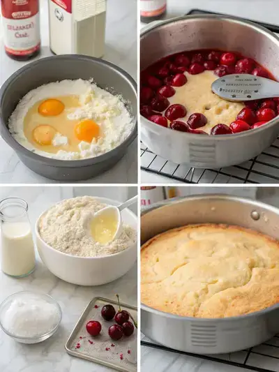 Cherry Cake Recipe: Easy Moist Homemade Cake with Fresh Cherries